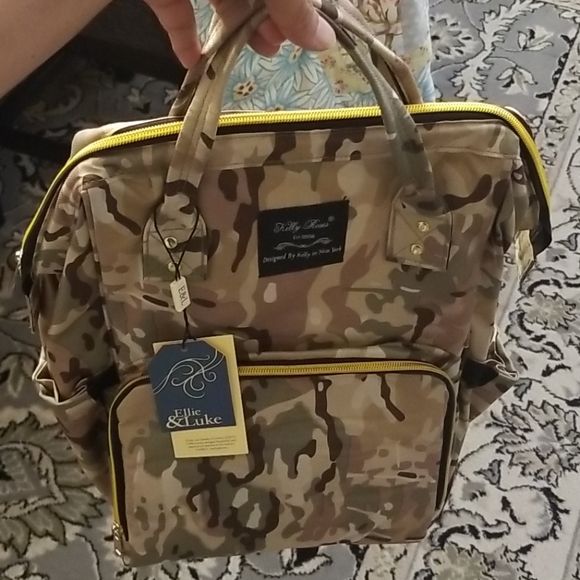 Ellie and Luke | Accessories | Ellie And Luke Diaper Backpack L 8 X W ...